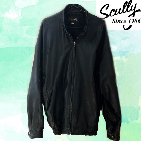 Scully | Jackets & Coats | Vintage Scully Mens 2xltall Zip Leather ...